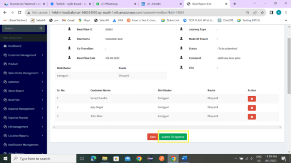 Add Beat Plan : Simplify Sales Routes with FieldMi Technologies